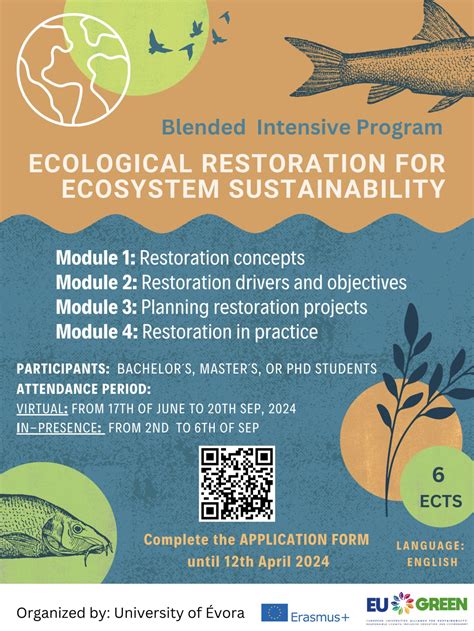 Blendend Intensive Program Ecological Restoration For Ecosystem Sustainability Med