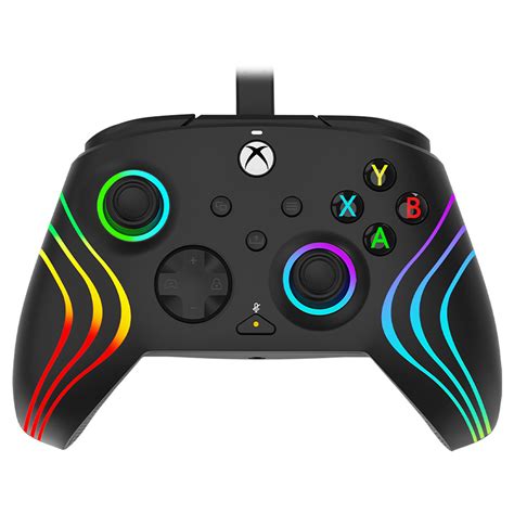 Afterglow Wave Wired Rgb Gaming Controller For Xbox Black Xbox One