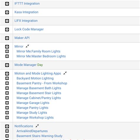 Mobile App Manager Execution Apps Hubitat