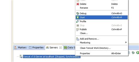 Configuring Tomcat 7 With Eclipse Juno