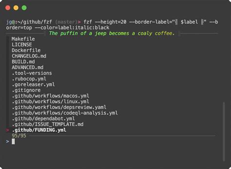 Info Separator · Issue 3029 · Junegunnfzf · Github