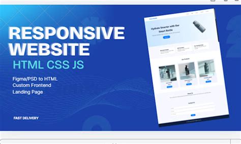 Build Responsive Modern Website Using Html Css Javascript By