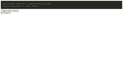 Preact Prism Forked Codesandbox