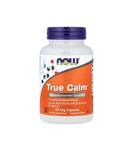 True Calm 90 Capsule Now Foods