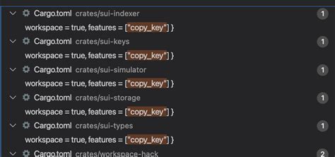 remove copy key feature from sui · issue 8131 · mystenlabs sui · github