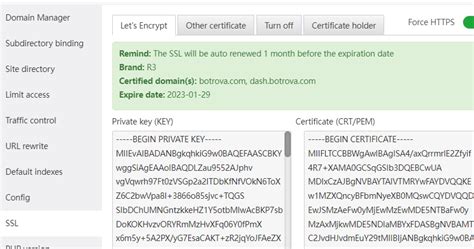 Ssl Wildcard Not Work On Subdomain Aapanel Free Hosting Control Panel One Click Lamplemp