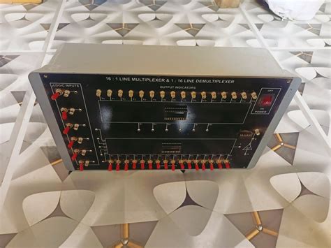 220vac 8 Line Multiplexer Trainer Kit For College Lab Model Name Number Htc114 At Rs 3000 In