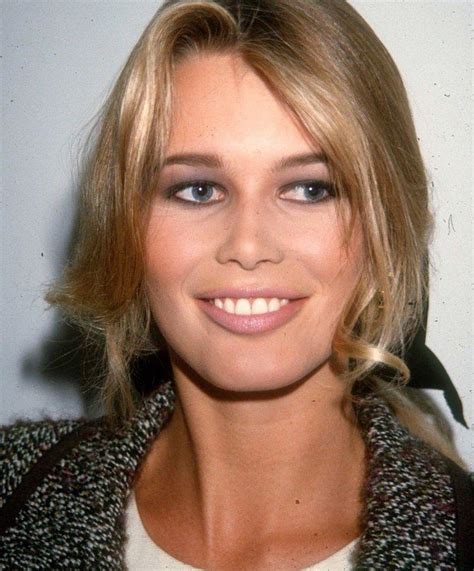 Claudia Schiffer Young Face