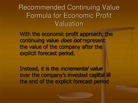 Ppt Estimating Continuing Value Powerpoint Presentation Free Download Id4812106