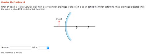 Solved When An Object Is Located Very Far Away From A Convex