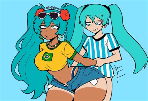 Rule 34 1futa 1girls Ambiguous Penetration Argentinian Miku Ass Ass Focus Bad Anatomy