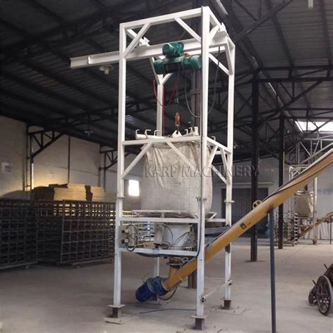 Jumbo Bag Discharger Super Sack Discharge Station 1000kg Big Bag