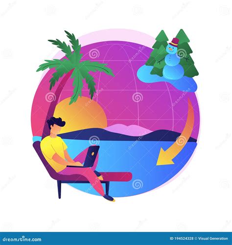 Seasonal Migration Abstract Concept Vector Illustration Stock Vector Illustration Of Flat