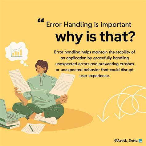 astick dutta on linkedin nodejs errorhandling codingbestpractices developertips techinsights