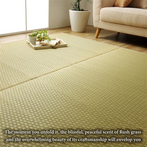 Tatami Mat Japanese Rush Grass Area Rug Goza Igusa Traditional