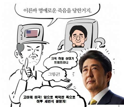 아베야 트럼프한테 고마워해라 인스티즈 Instiz 이슈 카테고리