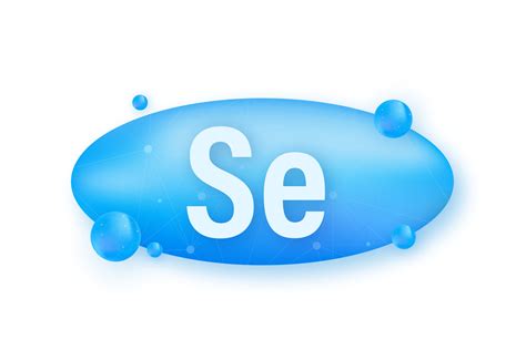 Mineral Se Selenium Blue Shining Pill Capsule Icon Substance For Mineral Se Selenium Blue Shining Pill Capsule Icon Substance For