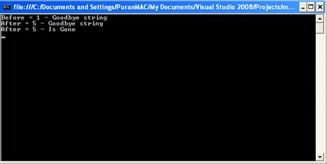 Method Parameter Types In C