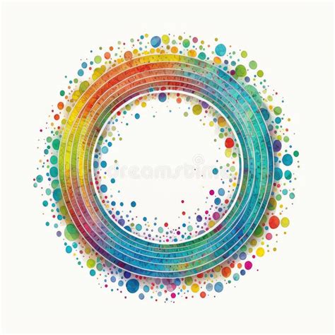 Empty Circle Frame On White Background Stock Image Image Of Frame