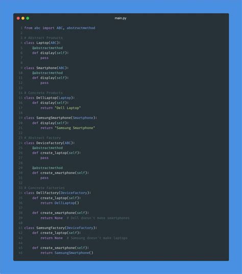 Bahman Shadmehr On Linkedin In The World Of Software Design Patterns The Abstract Factory Pattern