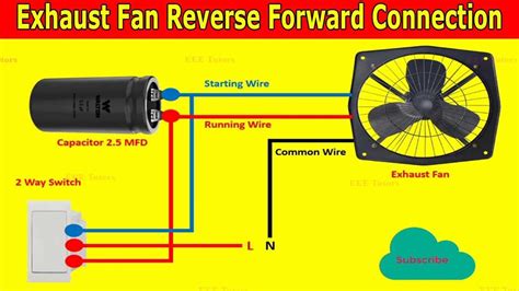 How To Wire A Switch To An Exhaust Fan At Adele Robert Blog
