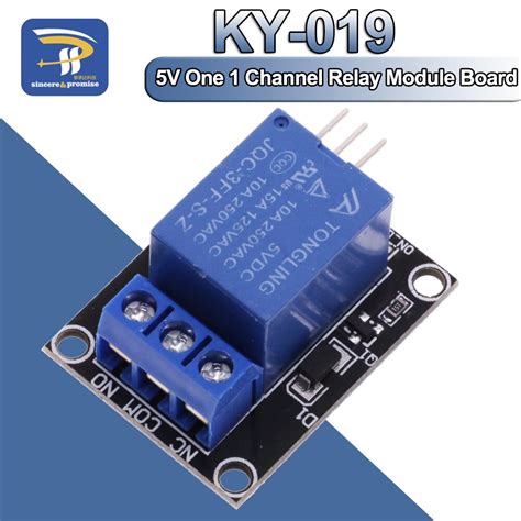 KY V One Channel Relay Module Board Shield For PIC AVR DSP ARM For Arduino Relay Shopee