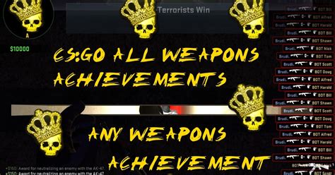 CS GO Pro Aim Pro Hint Methods Settings And More Gaming Trace CSGO All Weapon Achievements