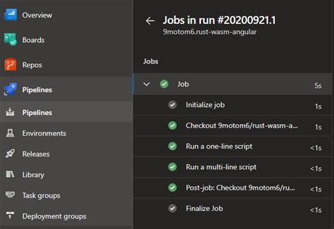ci cd with angular webassembly rust github and azure by tomáš