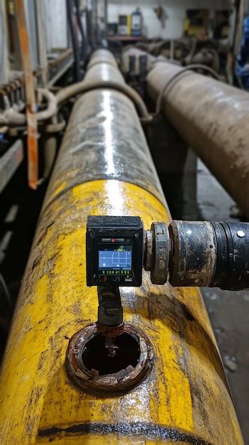 Display The Use Of Laser Profiling Tools To Measure Premium Ai Generated Image