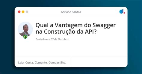 Qual A Vantagem Do Swagger Na Construção Da Api