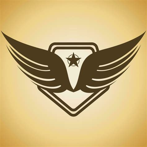Bird Wing Shield Logo 27133824 Vector Art At Vecteezy