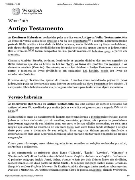 Antigo Testamento Pdf
