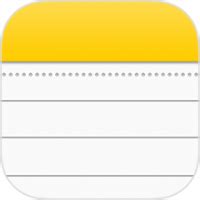 Notes App Icon Ios7