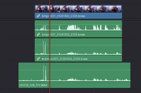 auto sync based on waveform r davinciresolve