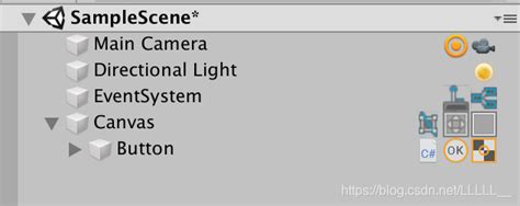 Unity中实现hierarchy面板中显示component的图标——hierponent插件unity Hierarchy 插件物体 Csdn博客