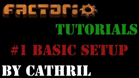 Factorio Tutorials Basic Setup YouTube