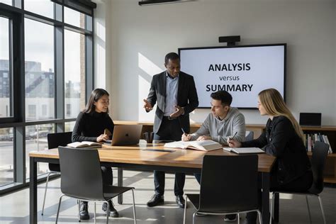 Understanding Analysis Versus Summary A Comprehensive Guide Rescrito