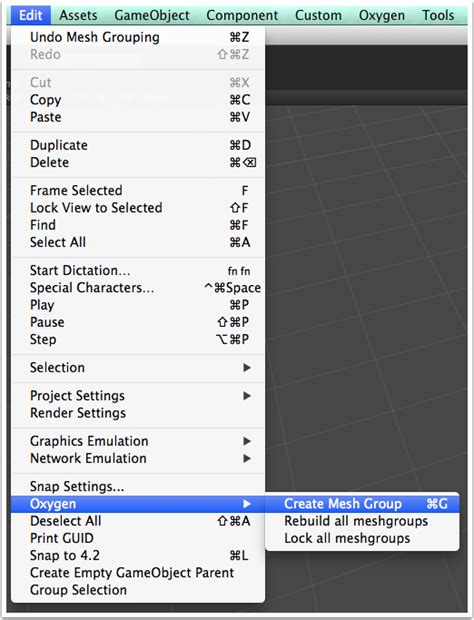 Creating Custom MeshGroups