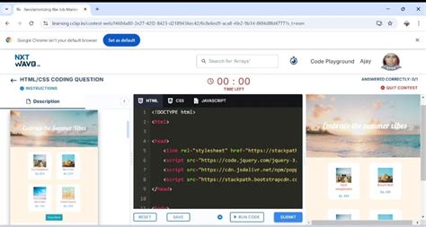 Ajay Singh On Linkedin Nxtwave Day2 Html Css Bootstrap Challenge