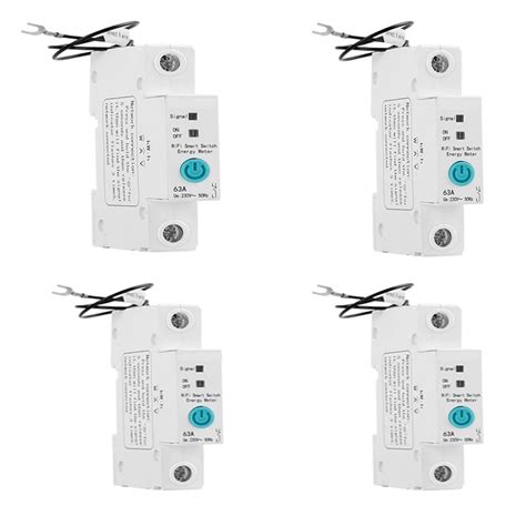 Buy Wifi Smart Circuit Breaker Timer 1p Ewelink Single Phase Din Rail Wifi Smart Energy Meter