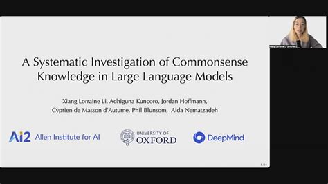 Underline A Systematic Investigation Of Commonsense Knowledge In Large Language Models