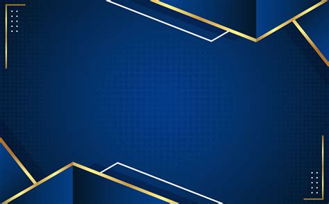 Blue Abstract Gradient Vector Background With Gold Lining 6208220 Vector Art At Vecteezy
