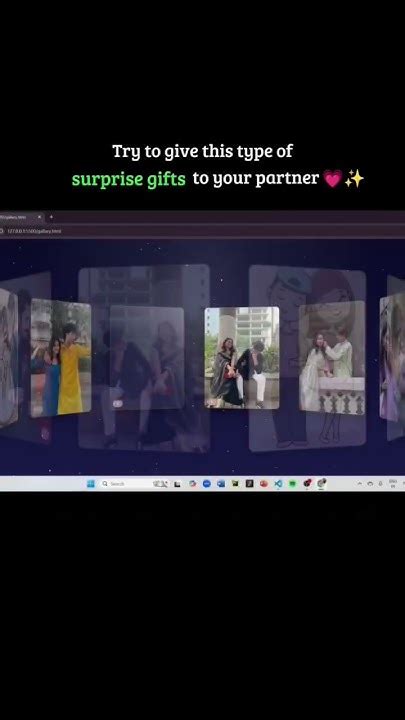 try to give this type of suprise ts to your partner💞 🫣 codinglove html javascript love