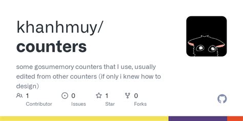 Github Khanhmuycounters Some Gosumemory Counters That I Use Usually Edited From Other