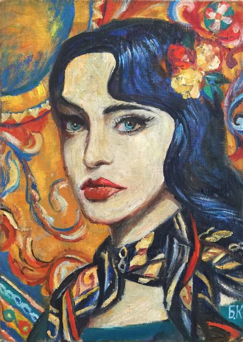 Spanish Girl Painting By Boris Kolomeichenko Saatchi Art