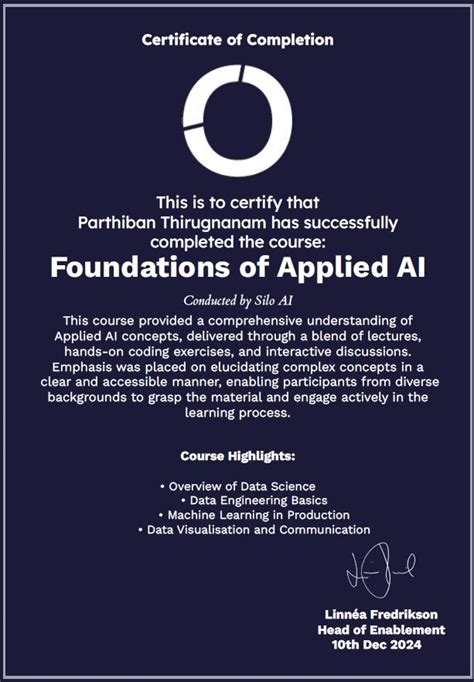 Parthiban Thirugnanam On Linkedin Ai Dataengineering Datascience Machinelearning