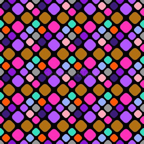 Geometrical Abstract Diagonal Square Pattern Background Design Stock