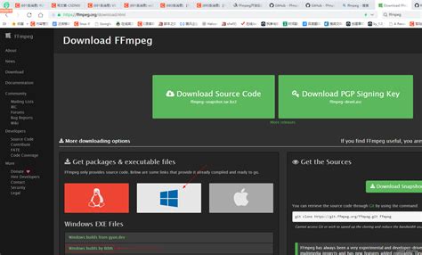 ffmpeg视频编解码 demo初探一包含下载指定windows版本ffmpeg分离视频文件中的视频流每一帧YUV图片 ffmpeg demo csdn CSDN博客