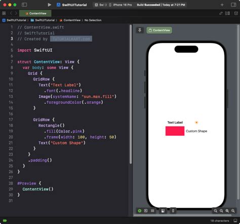 Swiftui Grid Syntax And Examples 4