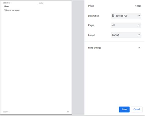 Mendix Container Print Widget Simplified Printing In Apps